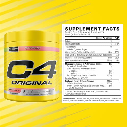 energizing pre-workout for workouts