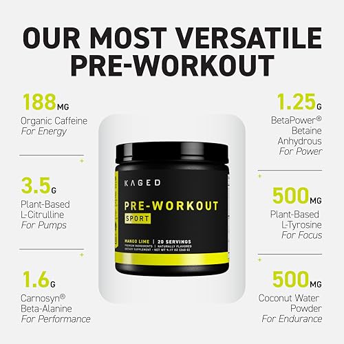 energizing pre-workout powder for athletes