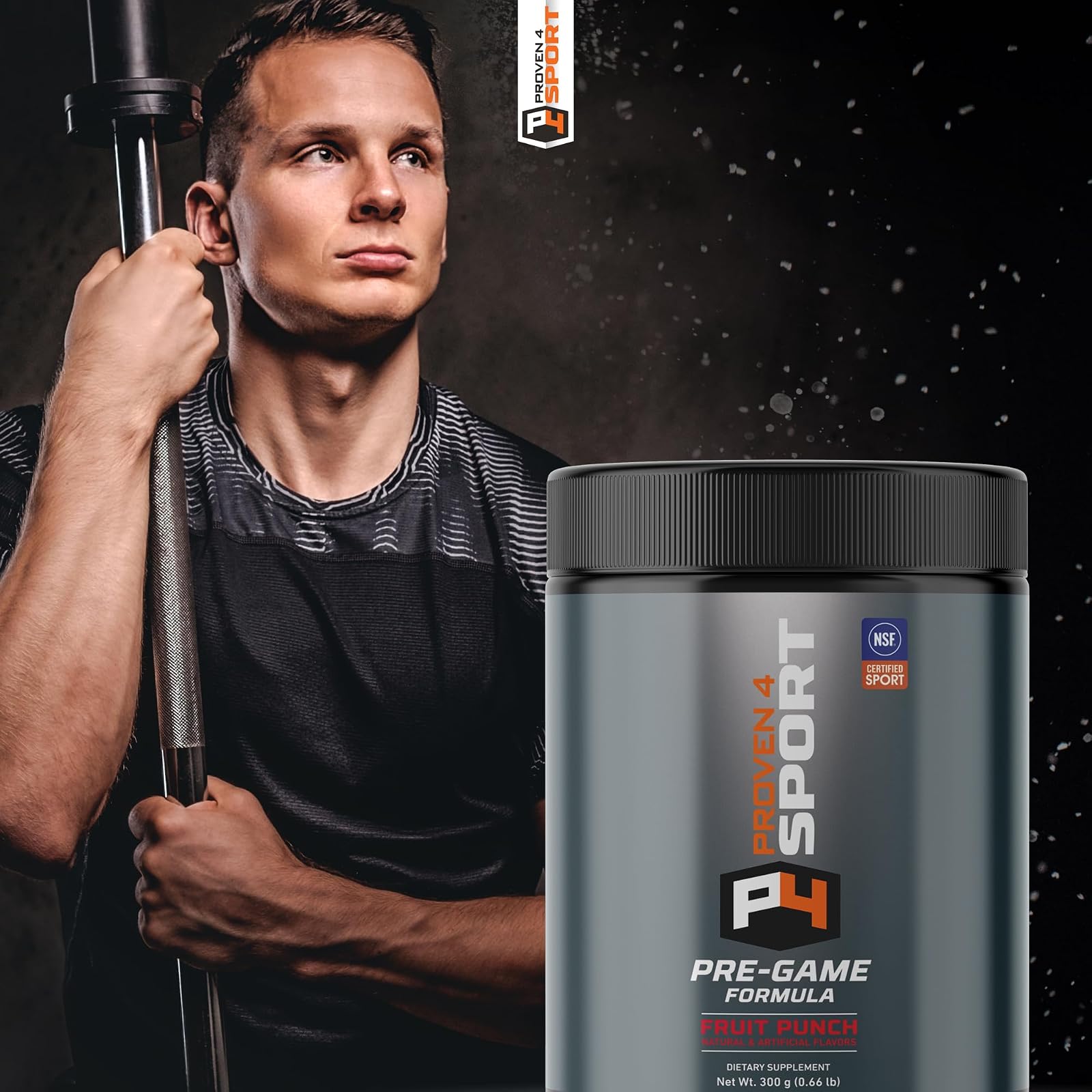 Energizing pre-workout powder for athletes