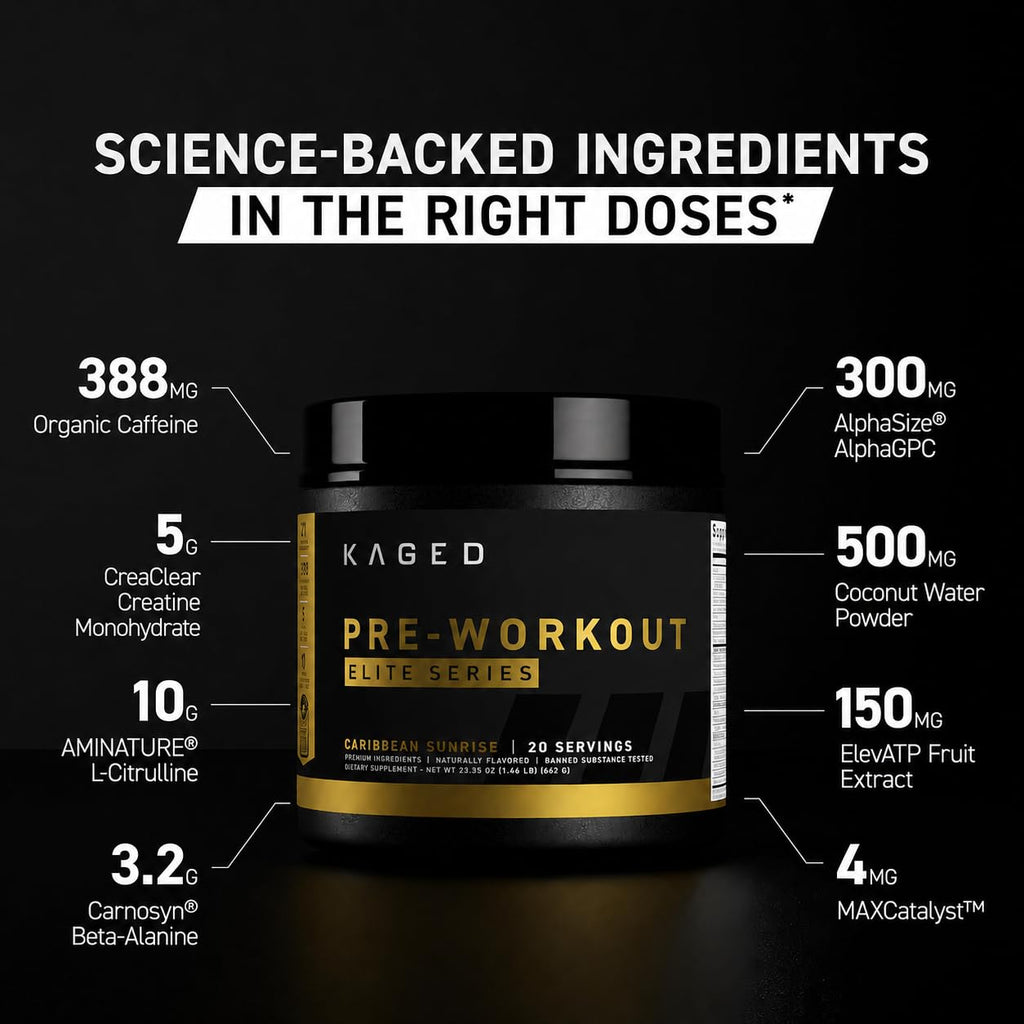 energizing pre-workout powder for workouts