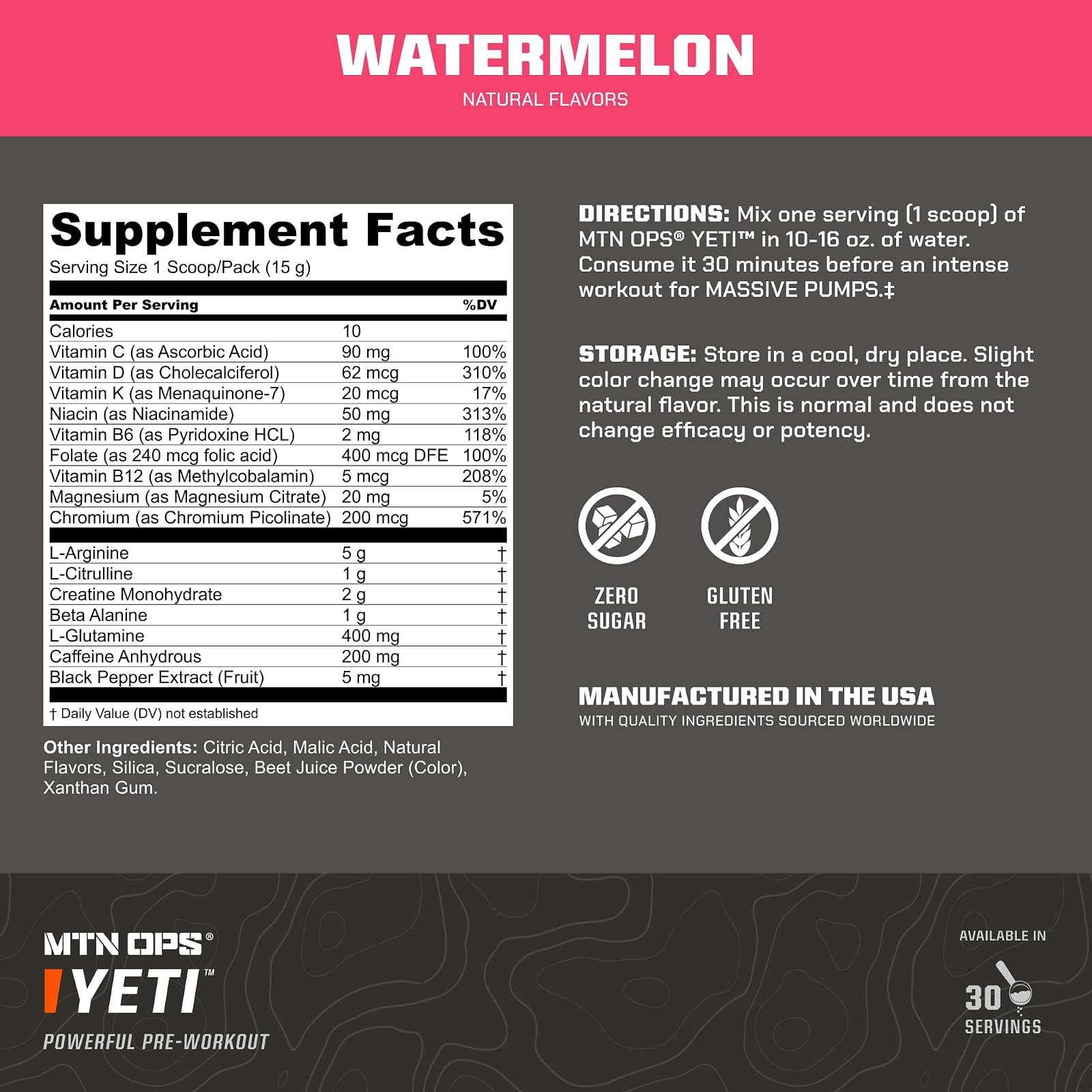 energizing pre-workout powder for workouts