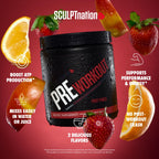 energizing pre-workout supplement drink