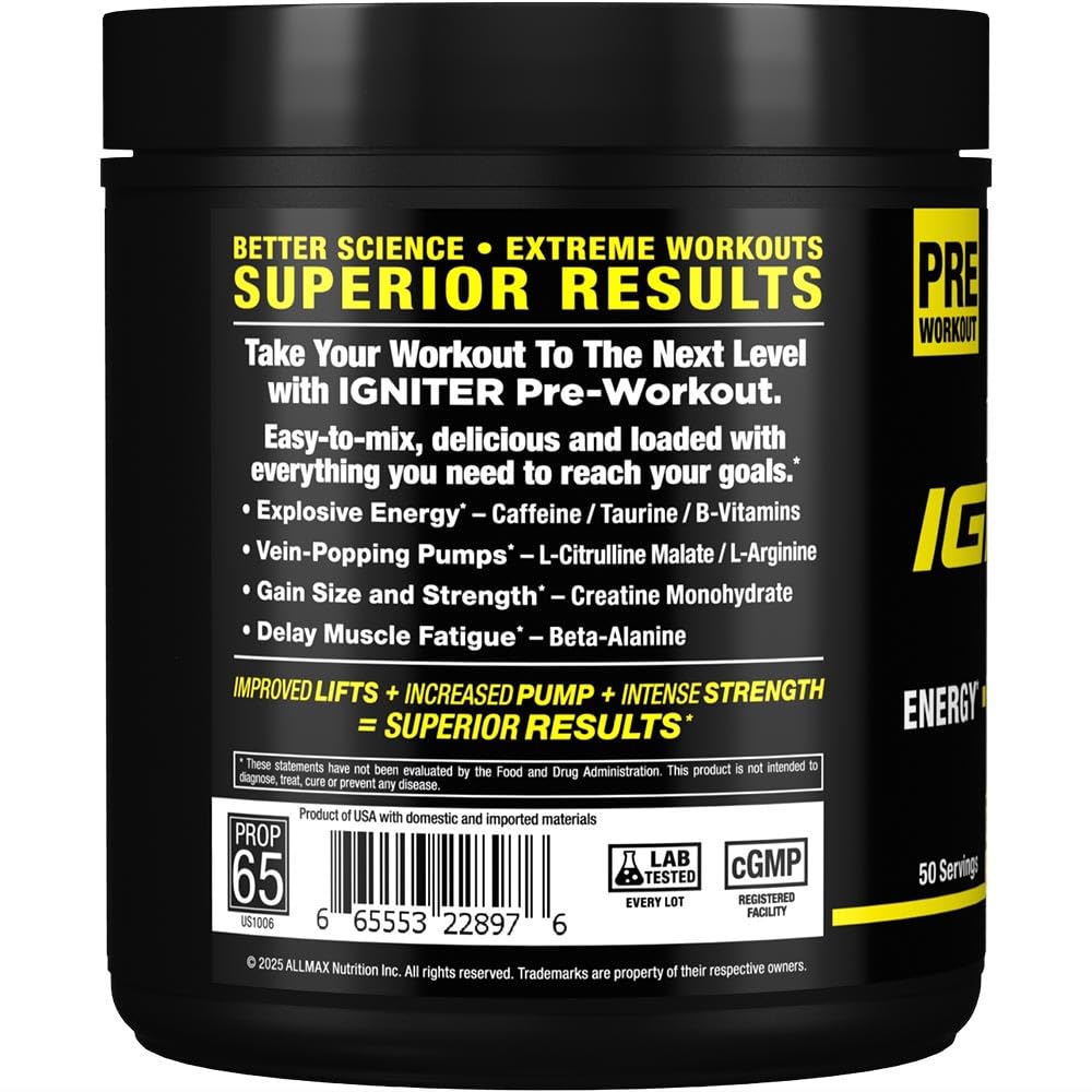 energizing pre-workout supplement for athletes