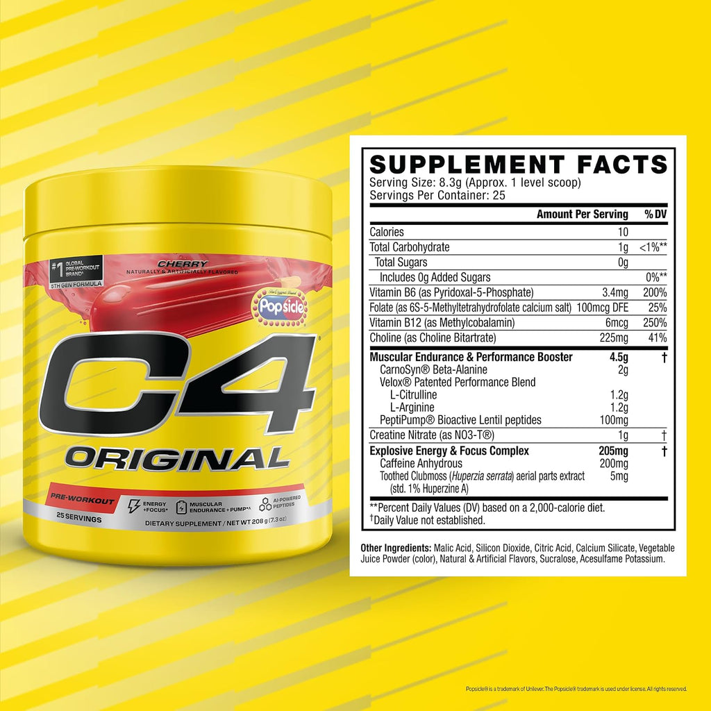 energizing pre workout supplement for athletes