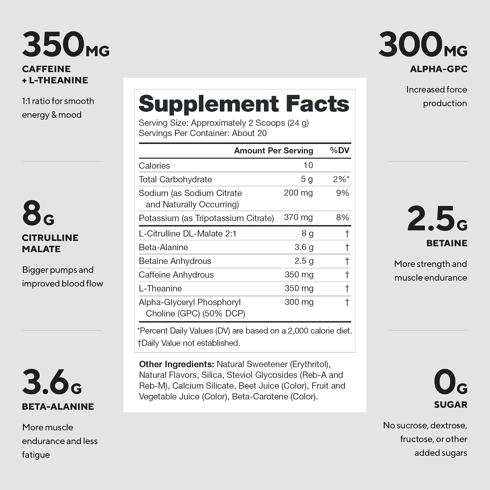 energizing pre-workout supplement for athletes