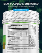 energizing pre workout supplement for athletes