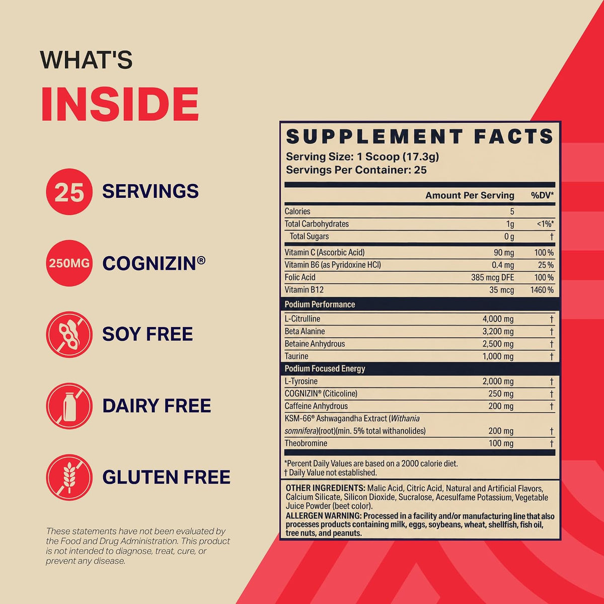energizing pre-workout supplement for athletes