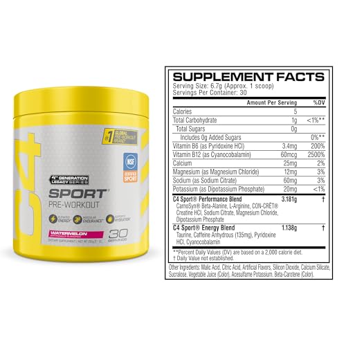 energizing pre-workout supplement for workouts