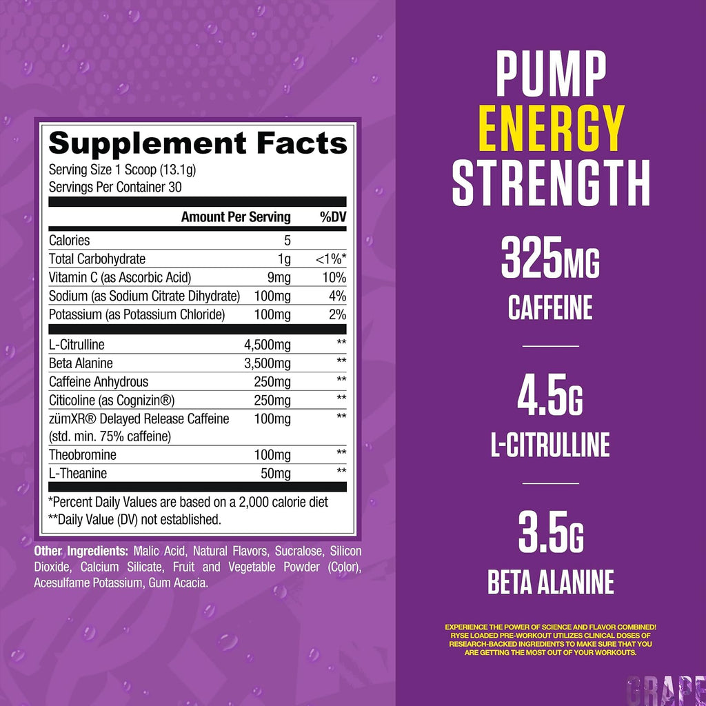 energizing pre-workout supplement for workouts
