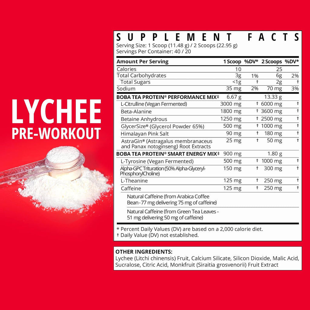 energizing pre-workout supplement for workouts