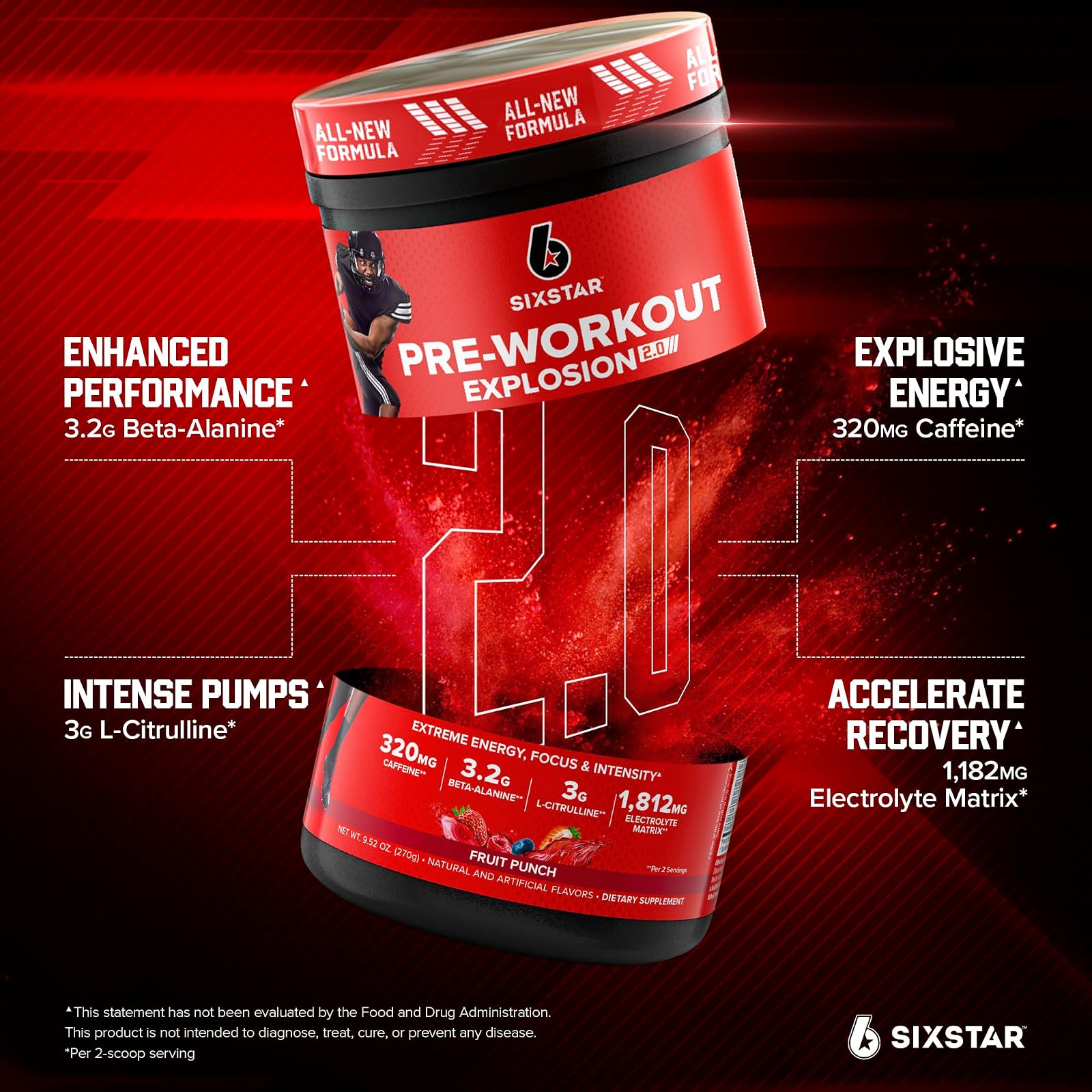 energizing pre-workout supplement for workouts