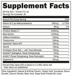 energizing pre-workout supplement for workouts