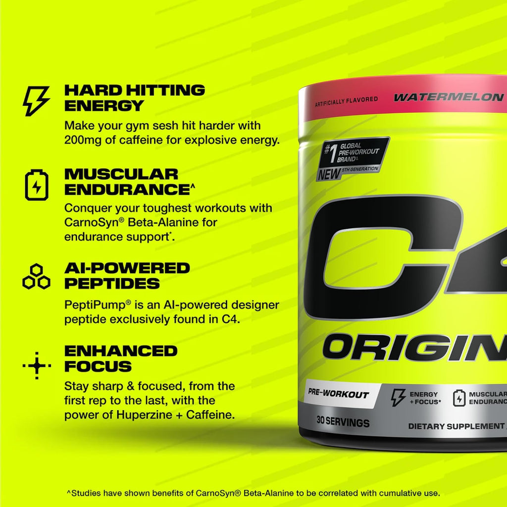 energizing pre-workout supplement