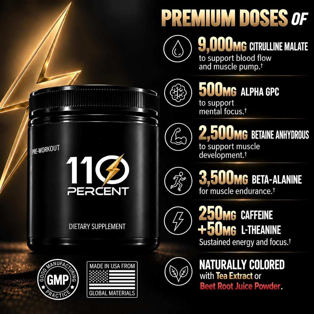 energizing pre-workout supplement