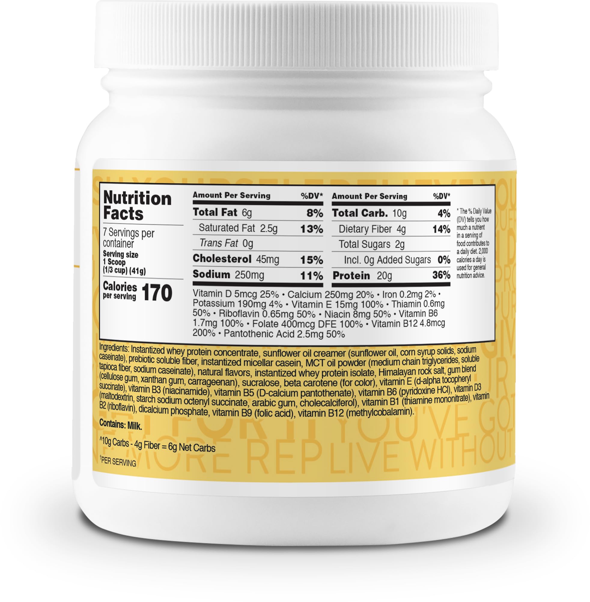 energizing protein shake for workouts