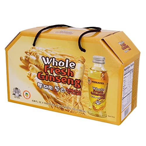 energizing red ginseng drink option