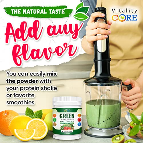 energizing spirulina health supplement
