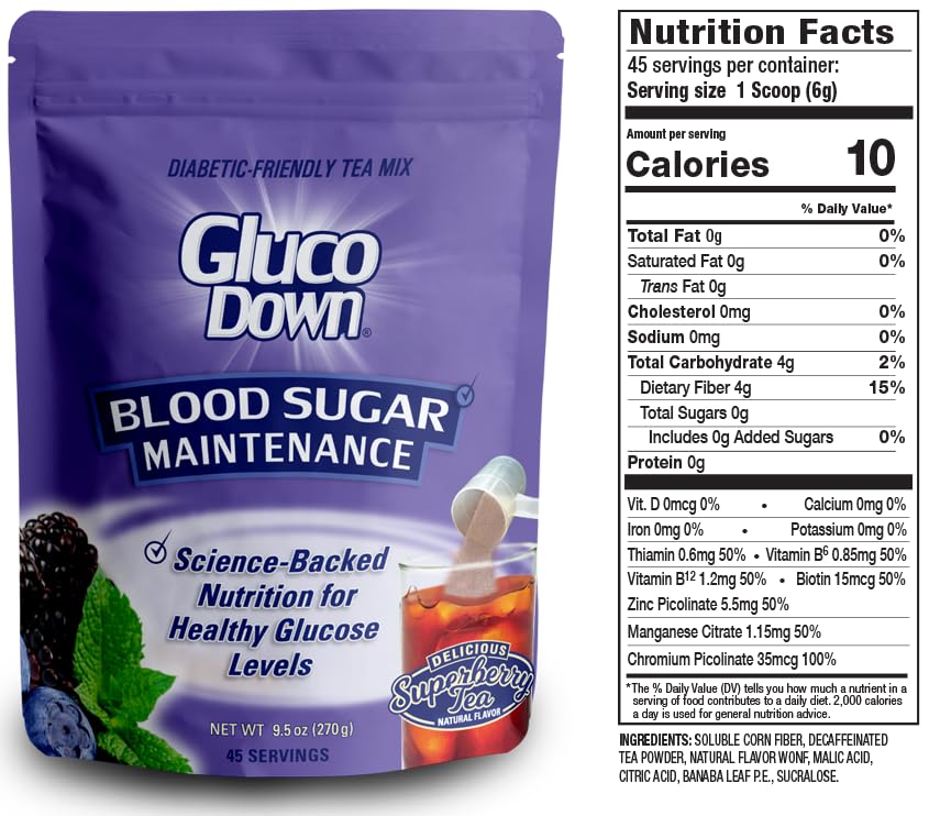 energizing Super Berry tea servings