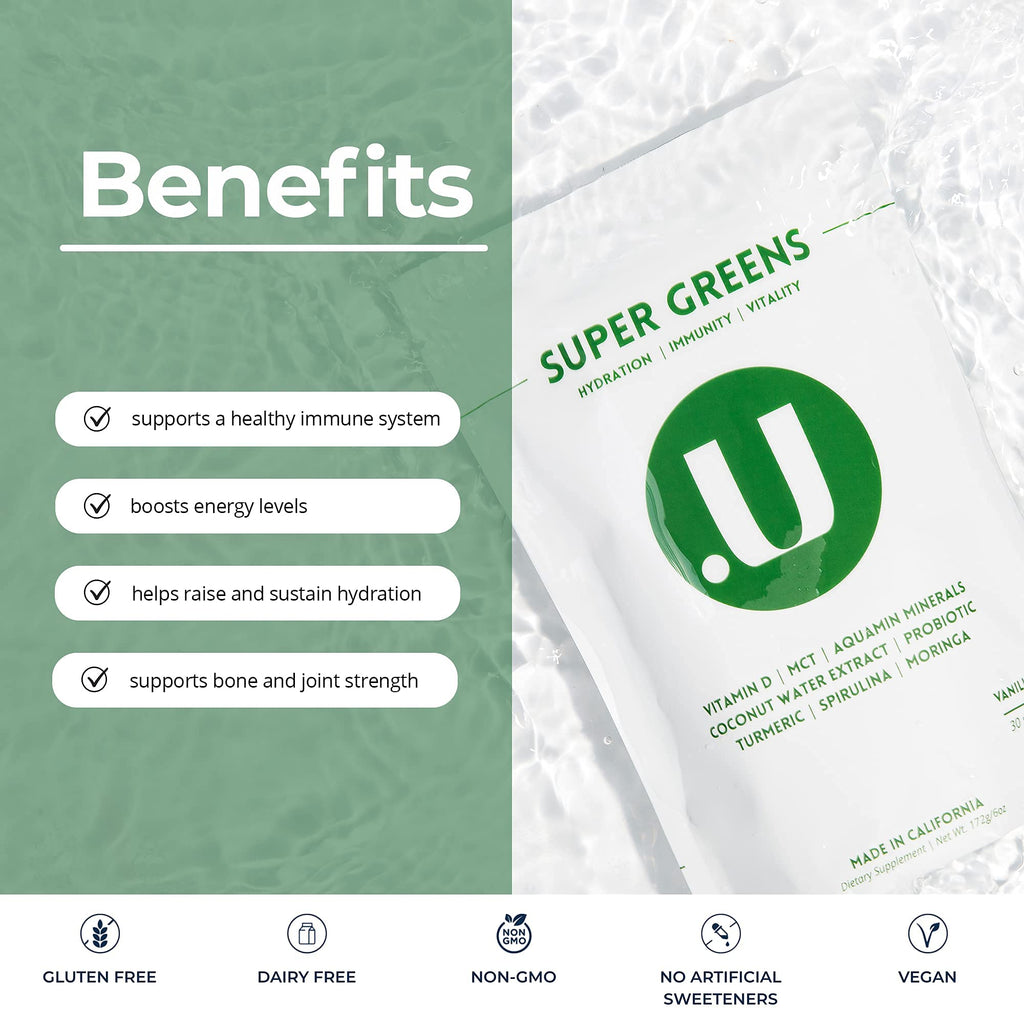 Energizing super greens for daily use