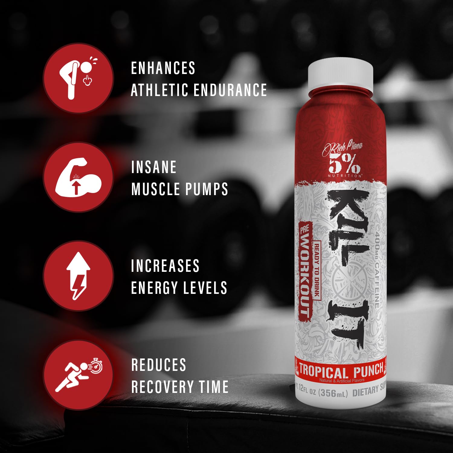 energizing tropical punch workout supplement
