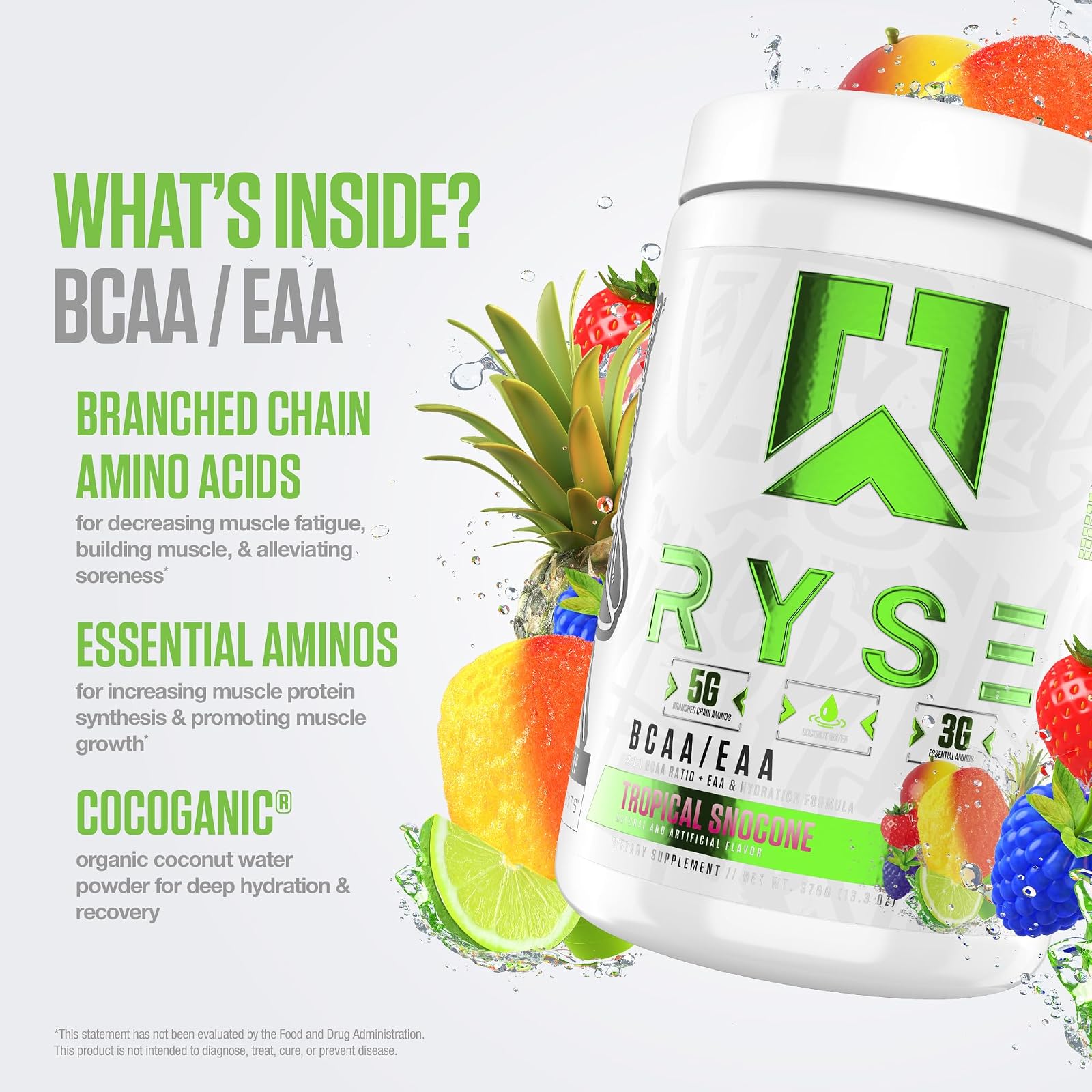 energizing tropical snocone drink