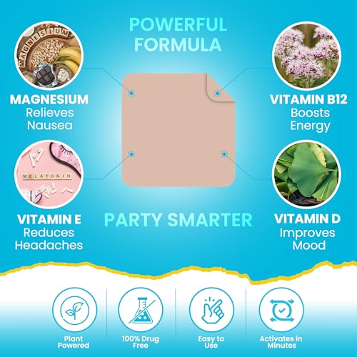 energizing vitamin patches for post-party