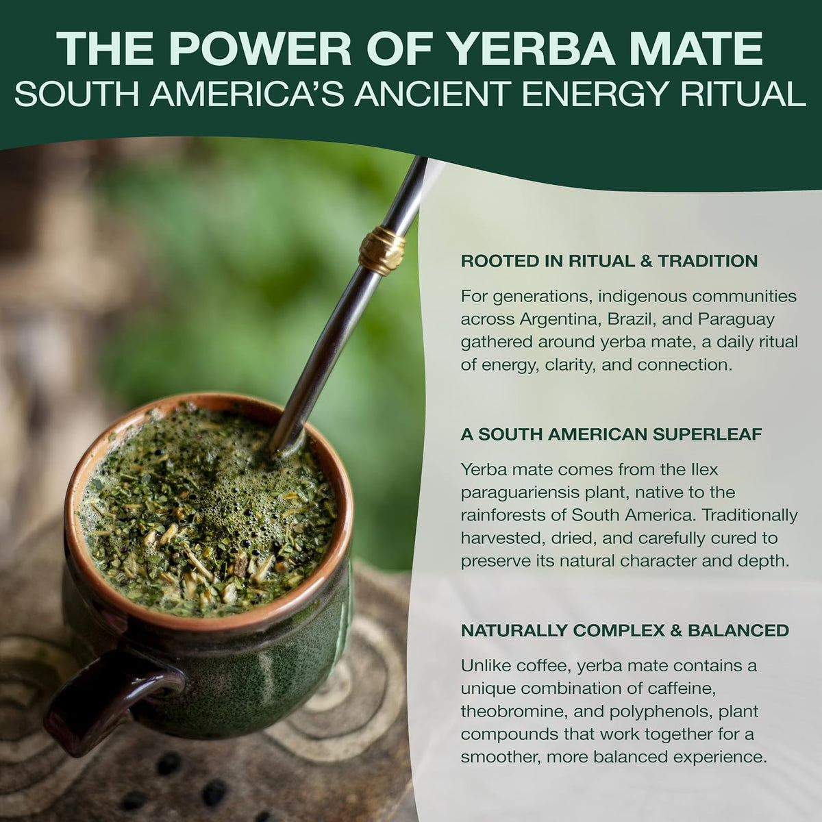 energizing yerba mate tea