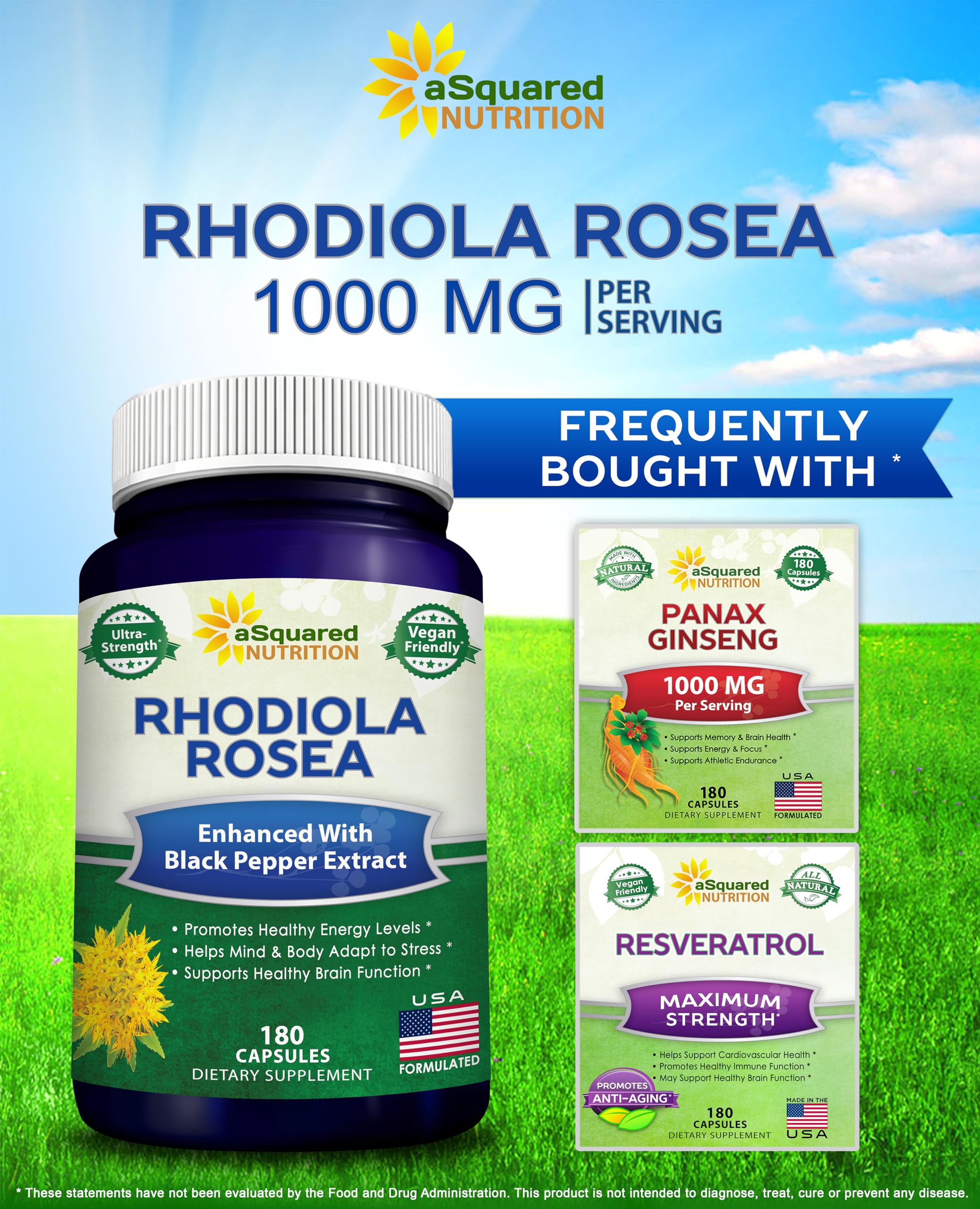 energy and focus herbal supplement capsules