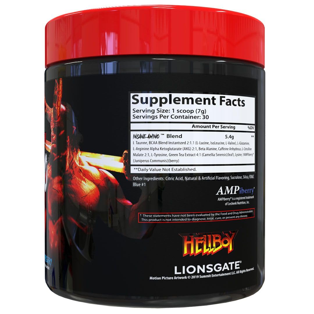 Energy and focus with Hellboy