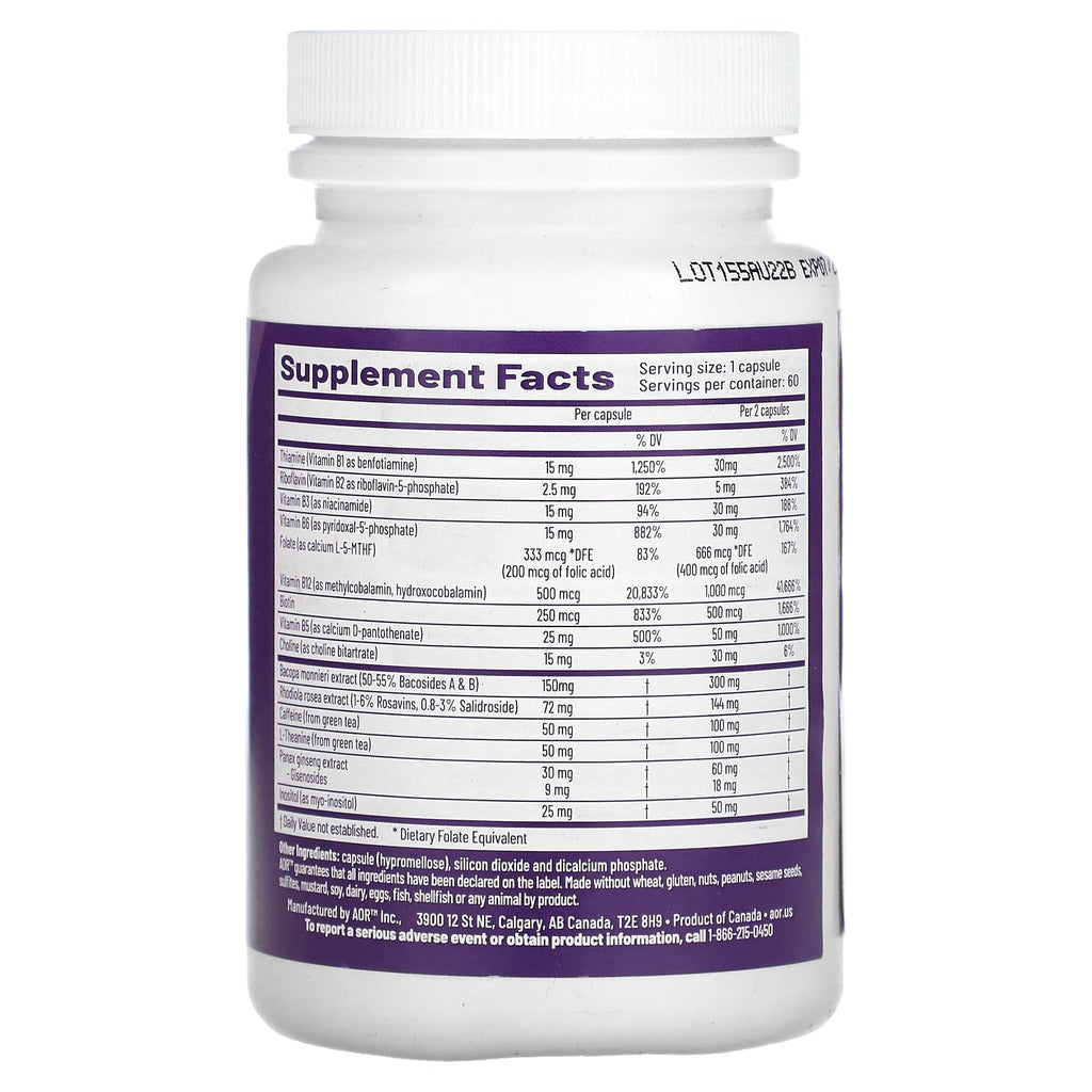 energy and mental alertness vitamins