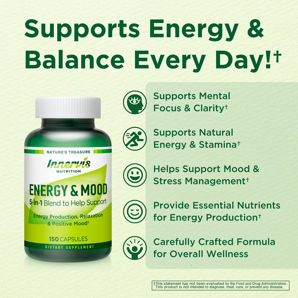energy and mood enhancement capsules