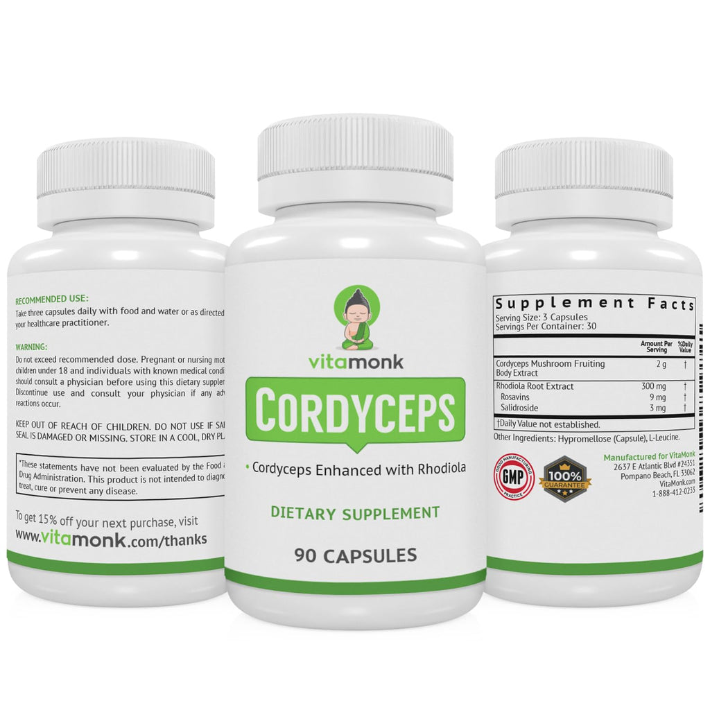 energy and stress support mushrooms