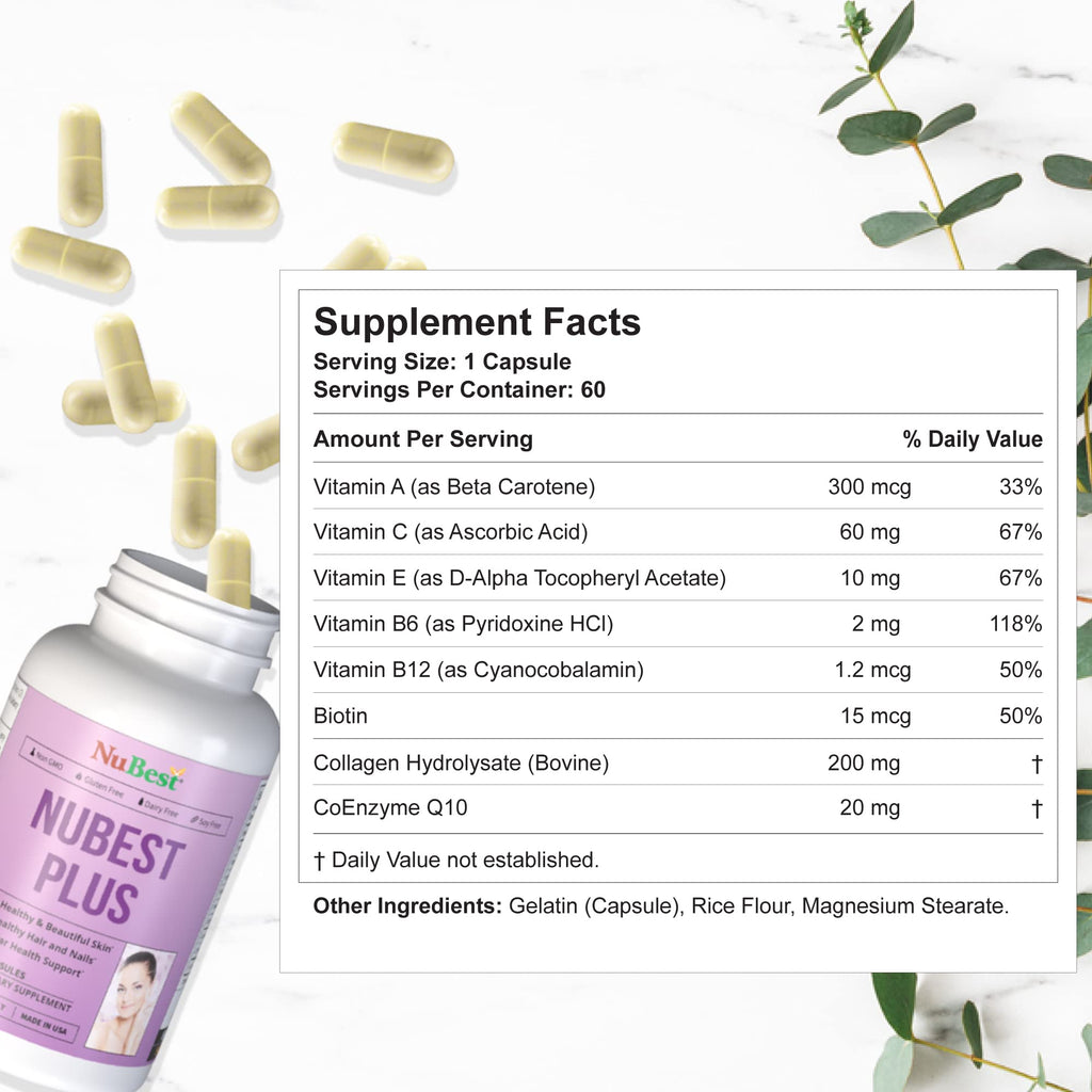 energy boost blended vitamin & mineral supplements