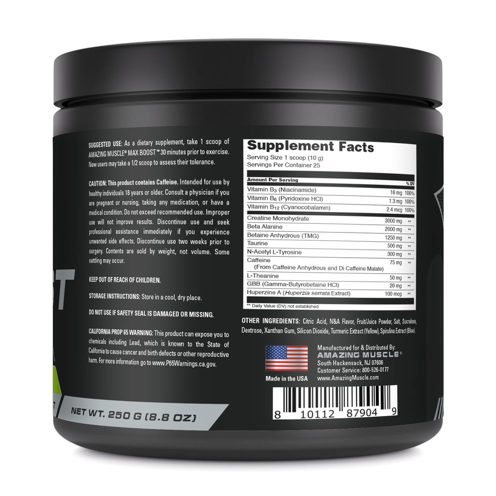 energy boost for workouts Amazing Muscle