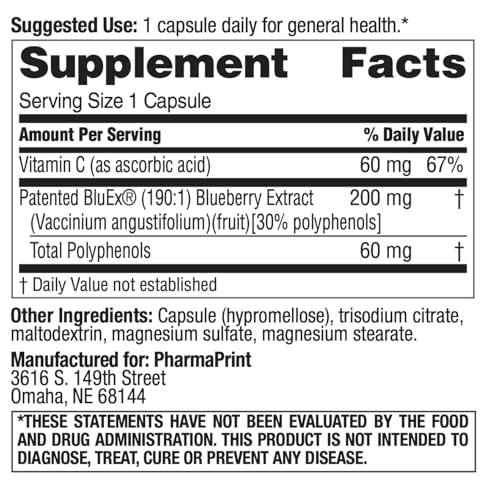 energy boost from blueberry extract