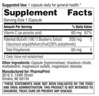 energy boost from blueberry extract