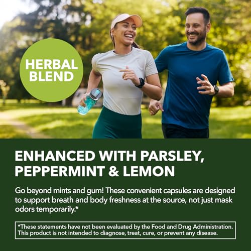 energy boost from chlorophyll capsules