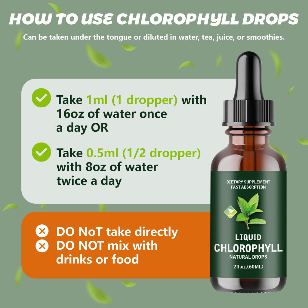 energy boost from chlorophyll supplements