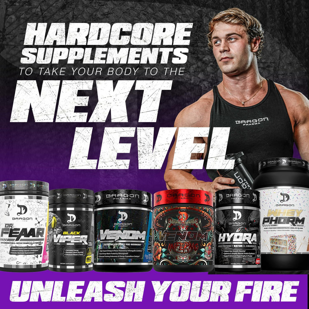 energy boost from Dragon PHARMA creatine