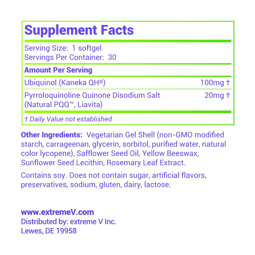 Energy boost from FertileQQ CoQ10