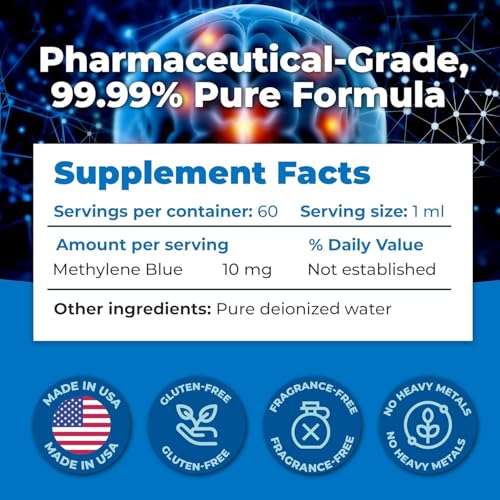 energy boost from Methylene Blue supplement