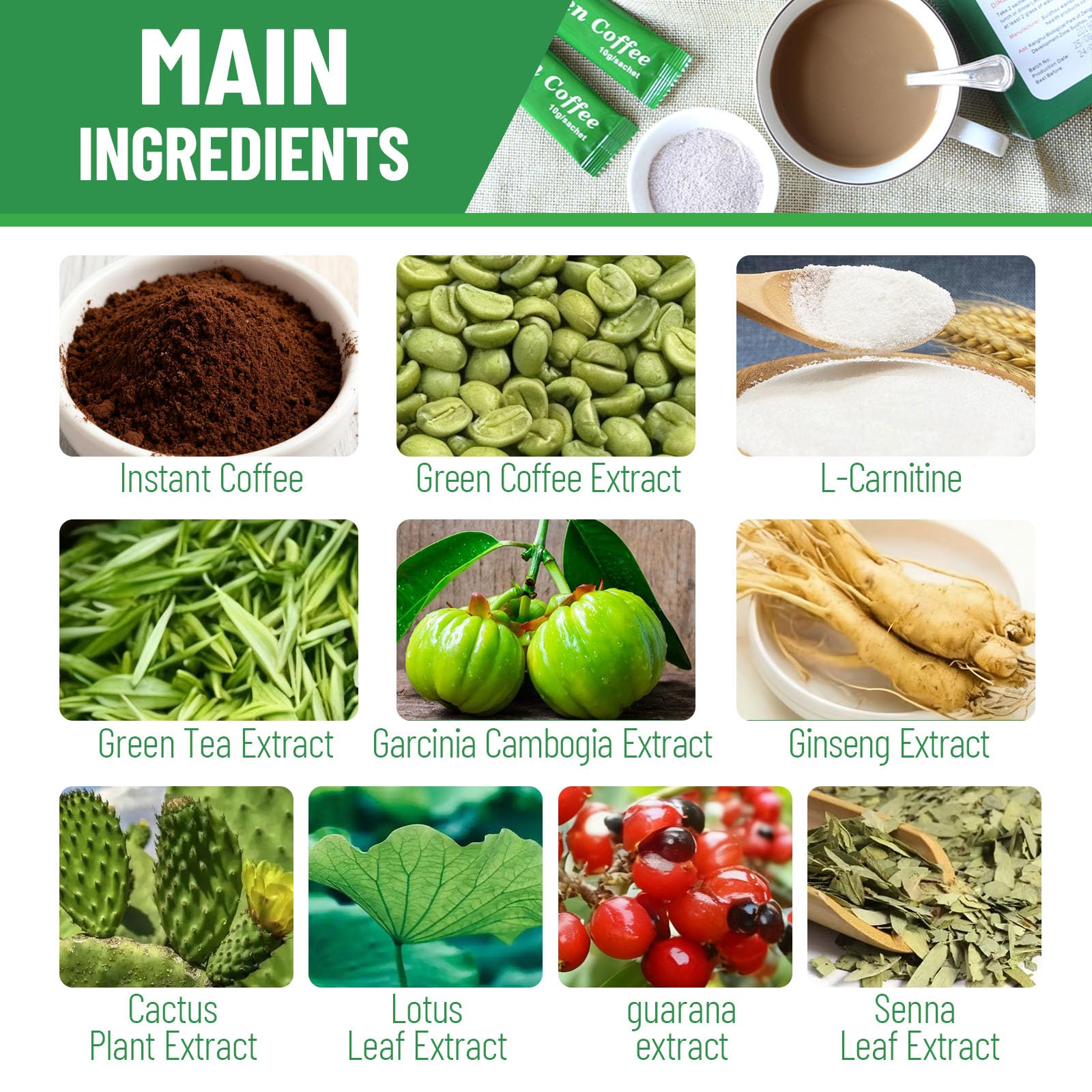 energy boost green coffee extract