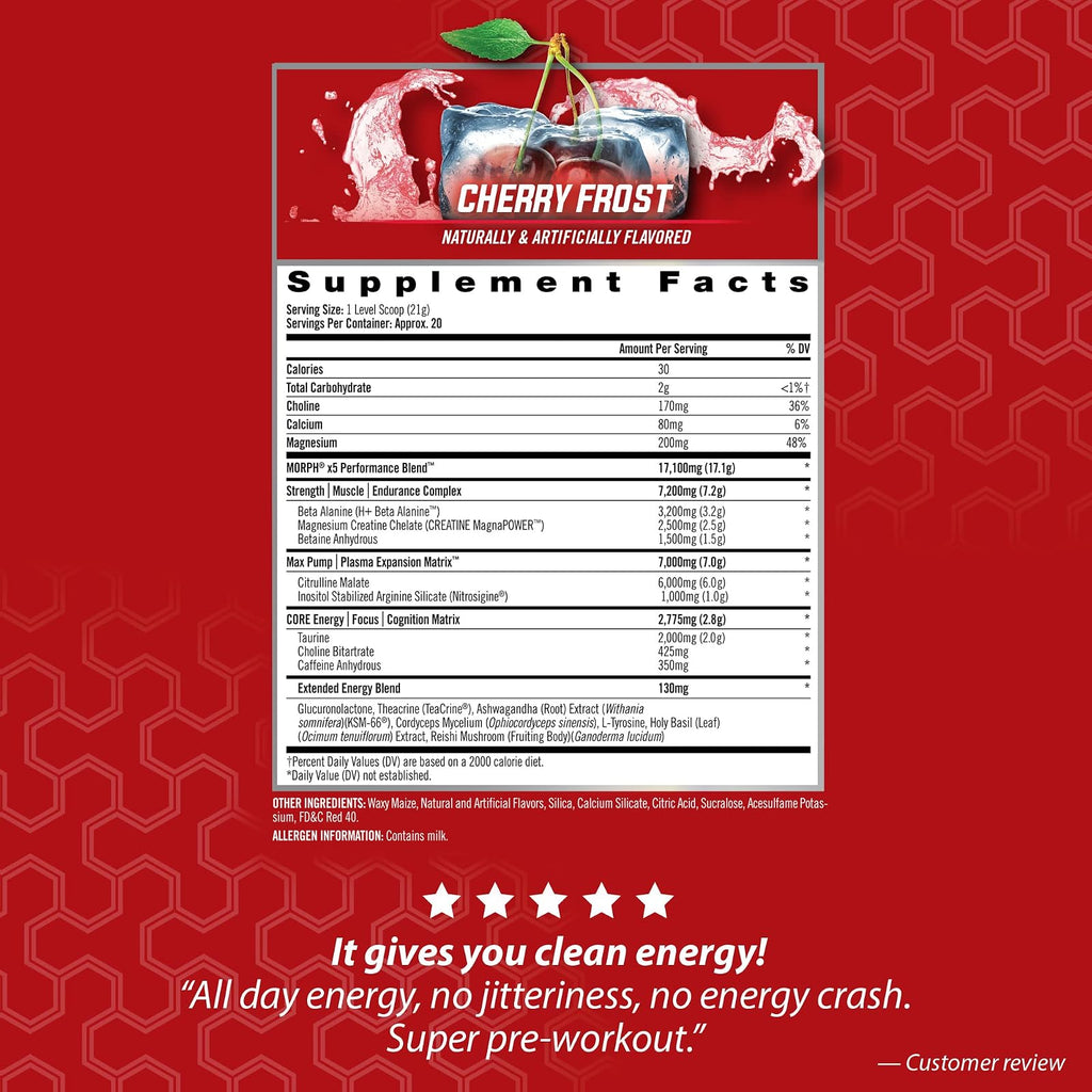 energy boost pre-workout supplement