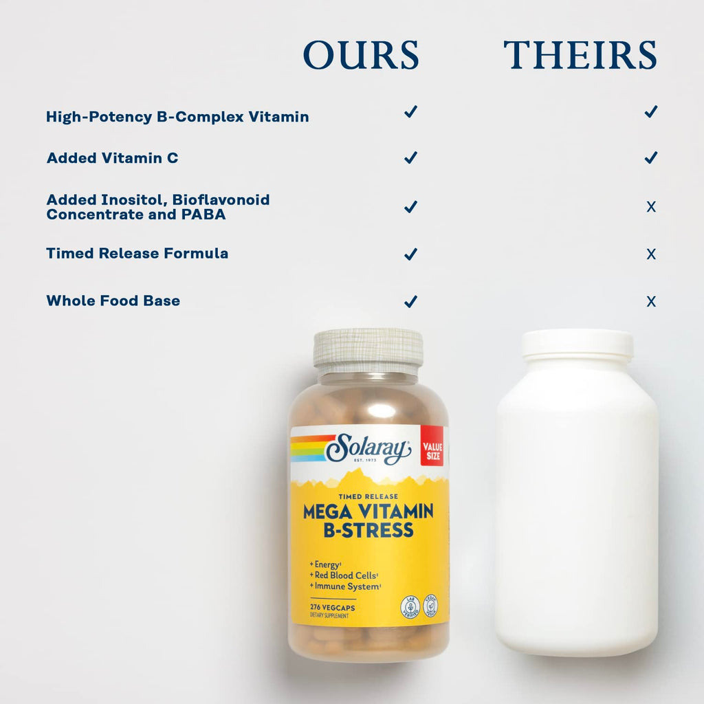 energy boost with b-stress vitamins