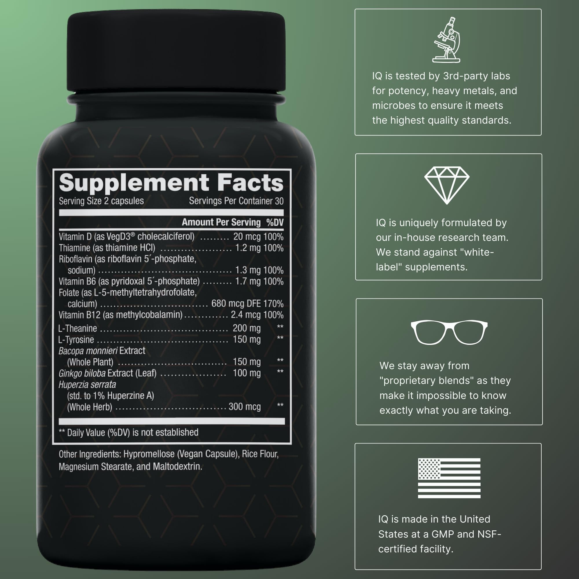 energy boost with blended vitamin & mineral supplements