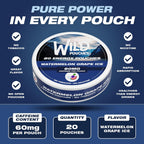 Energy boost with caffeine pouches