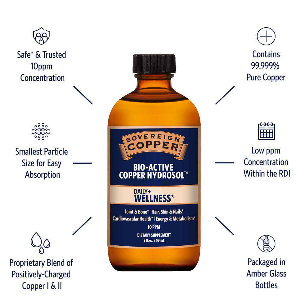 energy boost with copper hydrosol