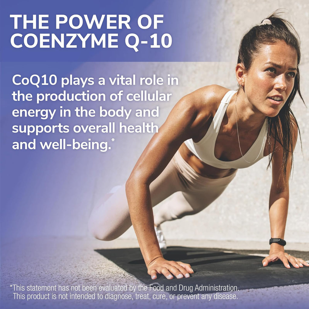 energy boost with coq10 capsules