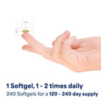 energy boost with CoQ10 softgels
