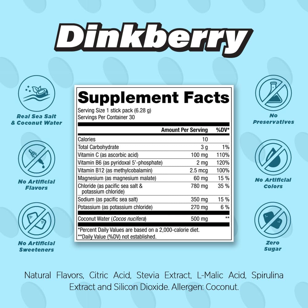energy boost with electrolyte sticks